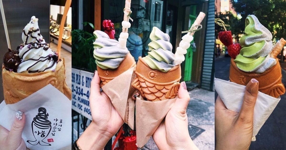 Taiyaki Fish Cone ขนมอร่อยที่กำลังฮิตสุดๆ | บทความของ Catzania ...