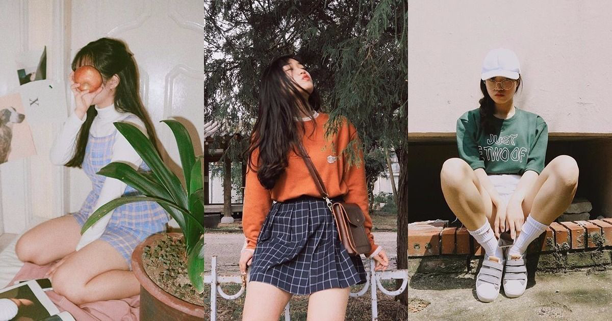 ส่องแฟชั่น ulzzang เกาหลี น่ารักใสกิ๊ง แต่งตามได้ จาก IG : geuns_hayng | บทความของ Mollacake ...