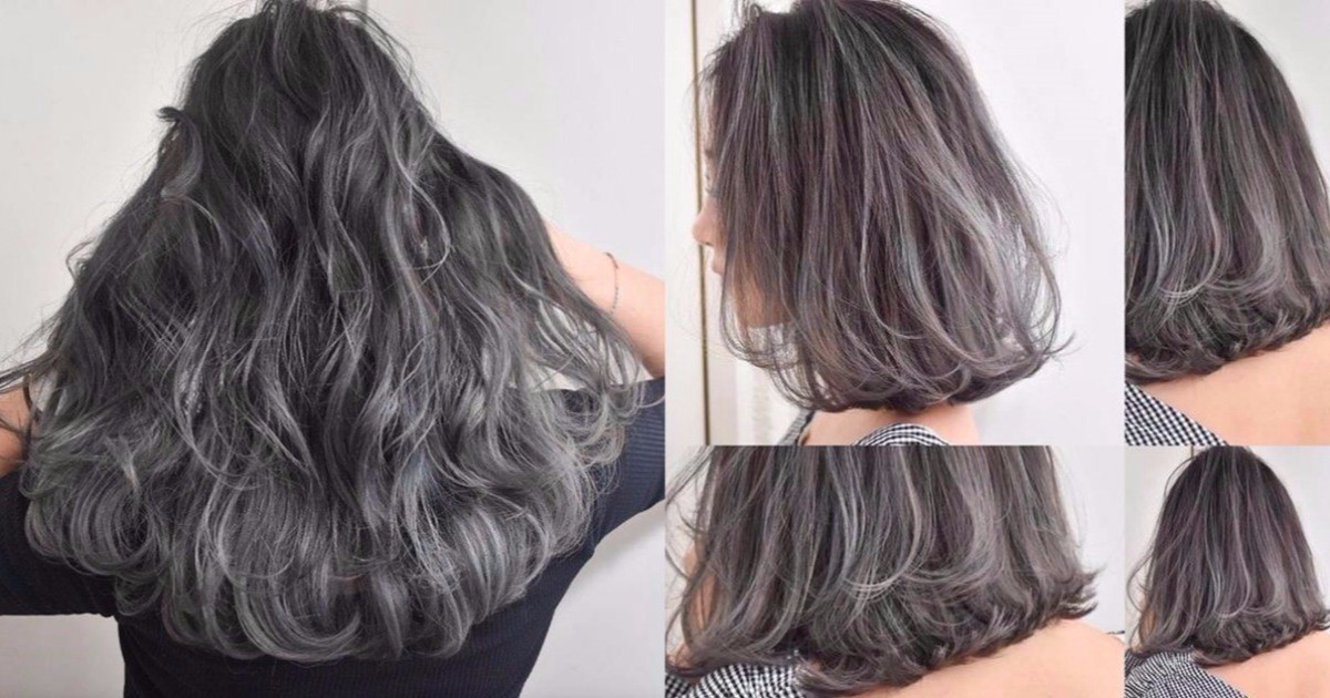 ไอเดียสีผมโทนสีควันบุหรี่ 'Ash Grey' สวย แซ่บ ชิค เหมาะสำหรับสาวเอเชีย ...