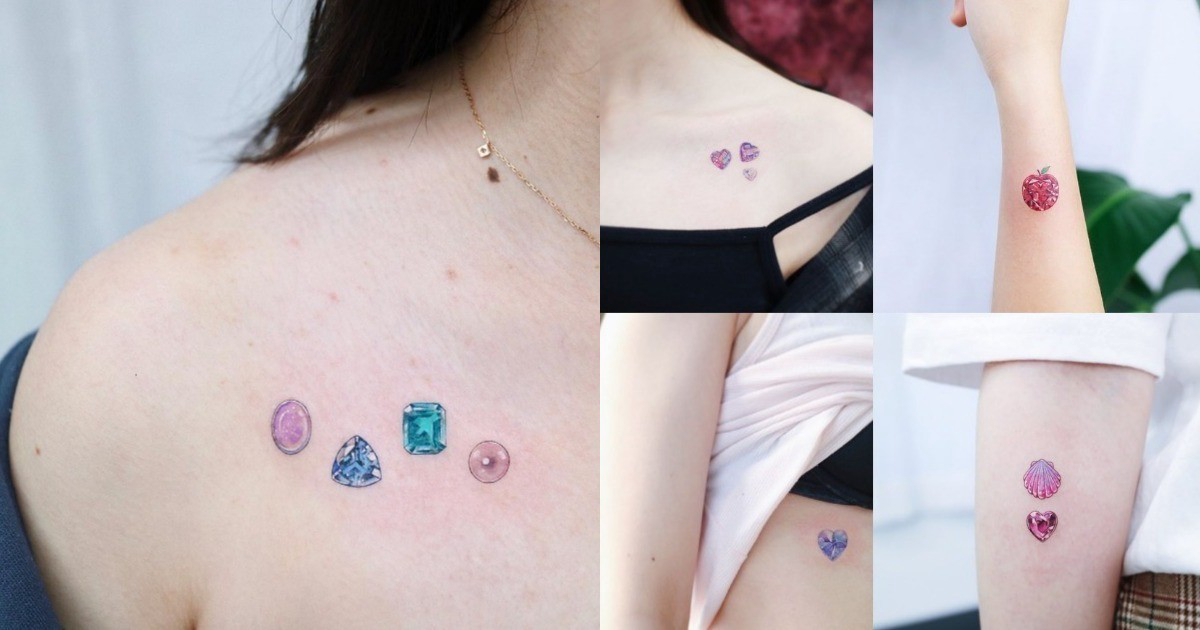 เลอค่า ดูแพง!! กับไอเดียรอยสัก "Birthstone tattoos" หินอัญมณีประจำราศี ...
