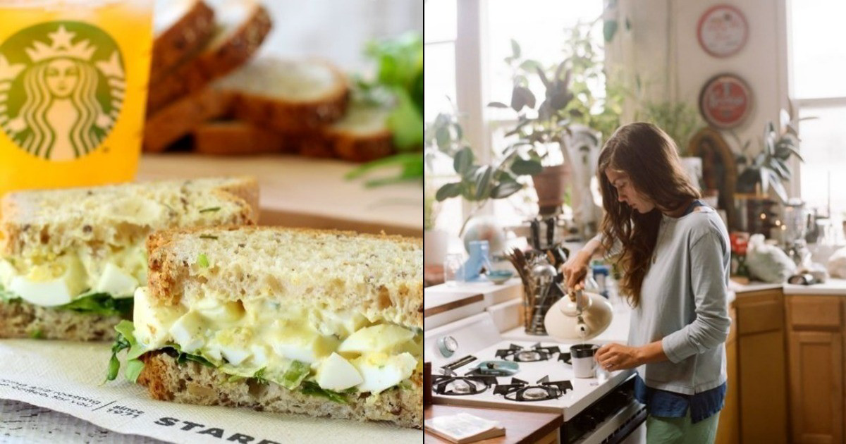 แจกวิธีทำแซนด์วิช "EGG SALAD SANDWICH" สูตรของ STARBUCKS!! #คนสวยเข้าครัว | บทความของ wawareview ...